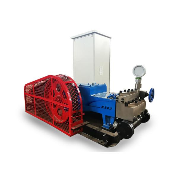 Quality High Efficiency Polymer Pump , Triplex Horizontal Plunger Type Pump for sale