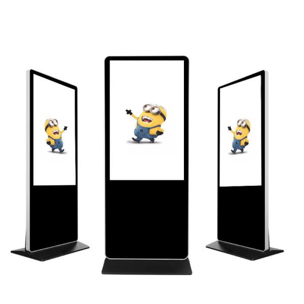 Quality Customized Super Slim Floor Standing Digital Signage 1920×1080 Resolution for sale