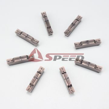 Quality Turning 4mm Grooving Insert , Face Grooving Inserts Mgmn400 For Tool Holder for sale