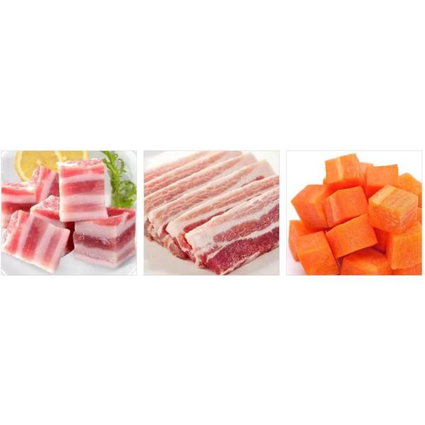 Quality Food Beverage Shops Automatic Meat Beef Chicken Fillet Cube Cutting Machine for sale