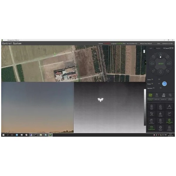 Quality Long Range Anti Drone Radar System Drone Detection Device X Band for sale