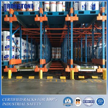 Quality Battery Powered Warehouse Radio Shuttle Pallet Racking System With Significant for sale