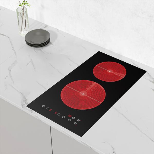 Quality Built In Electric Kitchen Electric Cooktop Cooker 4400W Infrared for sale