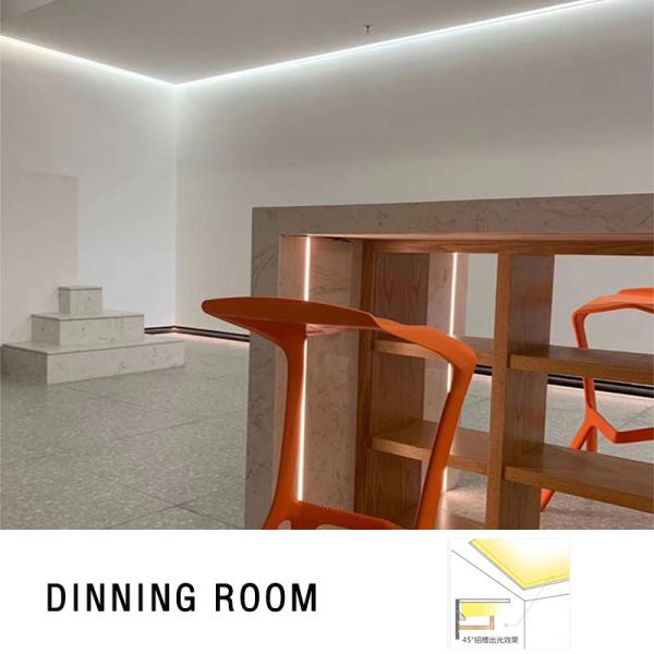 Quality Modern Anodized Aluminum Surface Mounted LED Cabinet Lights for sale