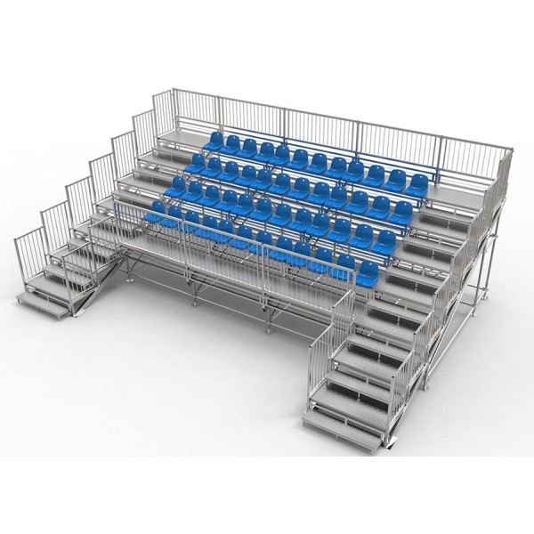 Quality Rustless Temporary Spectator Grandstands Assembly Scaffolding For Outdoor Events for sale