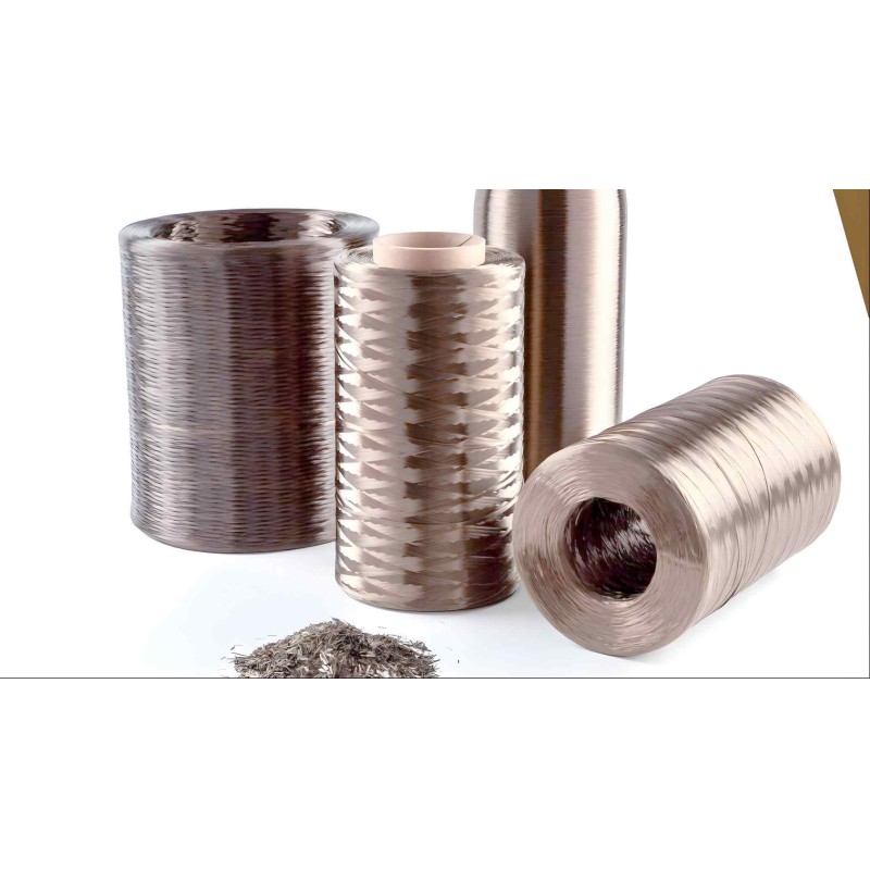 Basalt fiber reinforcement material sample