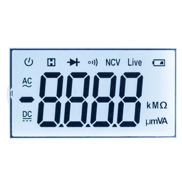 Quality Positive Reflective LCD Display 6 O′ Clock for sale