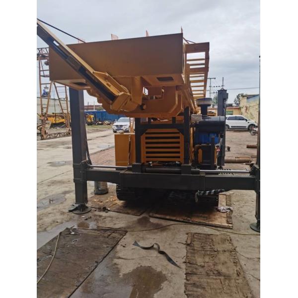 Quality Multipurpose 300m Drill Rig Machines For Borehole Air Mud Drilling for sale