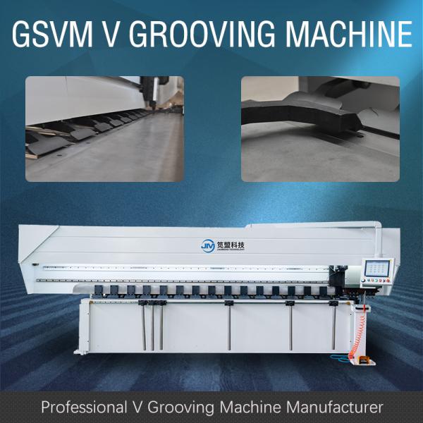 Quality Vertical Electric Grooving Machine CNC V Grooving Machine For Home Decoration for sale