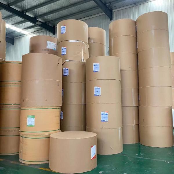 Quality Flexographic Plastic Coated Paper Roll 160 Gram Paper Cup Raw Material for sale