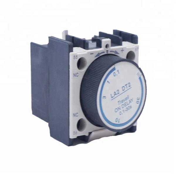 Quality Time Delay Auxiliary LA2-D Contact Blocks For Electric AC Contactor for sale
