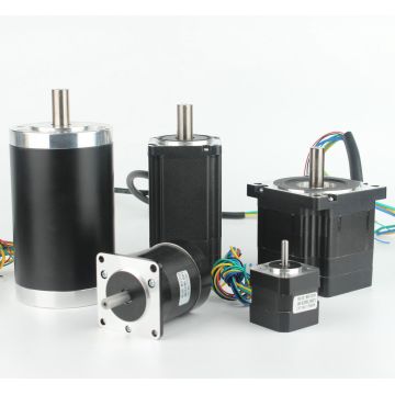 Quality ROHS 110w 3 Phase 4 Poles Brushless DC Motor For CNC Milling for sale