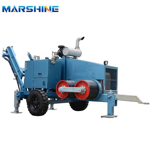 Quality 22 Ton Hydraulic Transmission Line Puller Stringing Equipment For Overhead Power Lines for sale