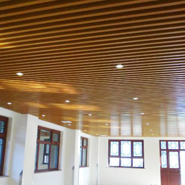 Quality Box Baffle Metal Ceiling Tiles In 6000mm for sale