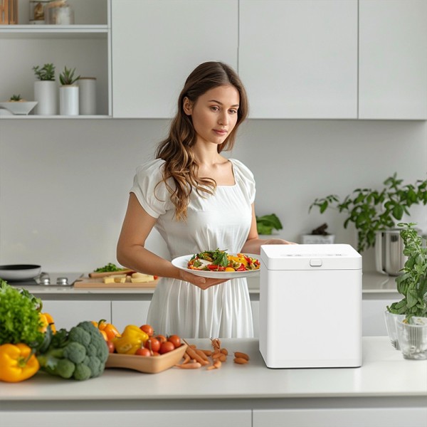 Quality Biological Food Waste Composter Eco Friendly With Air Switch Control for sale