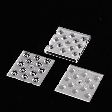 Quality 12 In 1 3030 Multi Lens Array High Power 50x50MM For Street Light for sale