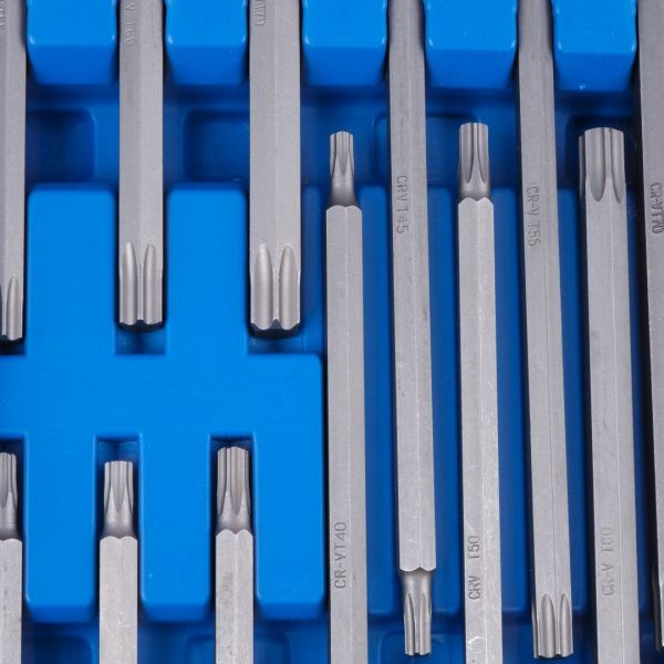 Quality 55MM T Type CRV Hand/ Electric Steel Multifuction Bit Socket Set for sale