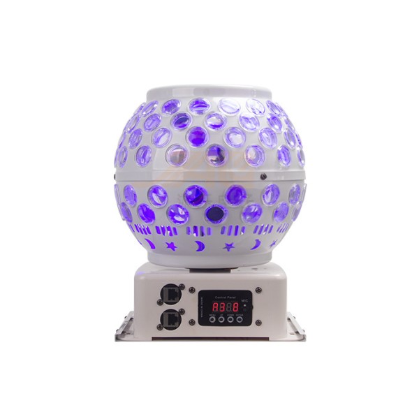Quality RGB 3 IN 1 50W LED Effect Disco Stage Lights Crystal Magic Ball for sale