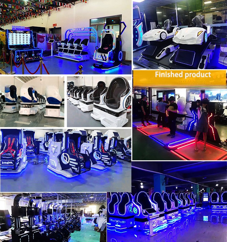 VR Flight Simulator in commercial setting