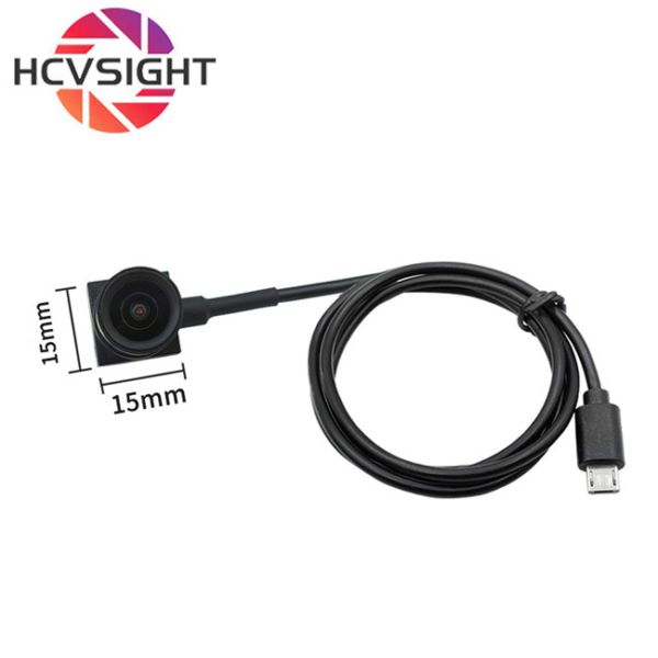 Quality Mini 15x15mm Type-C Camera HD 1080p Wide-angle 110° Distortion Free Lens for sale