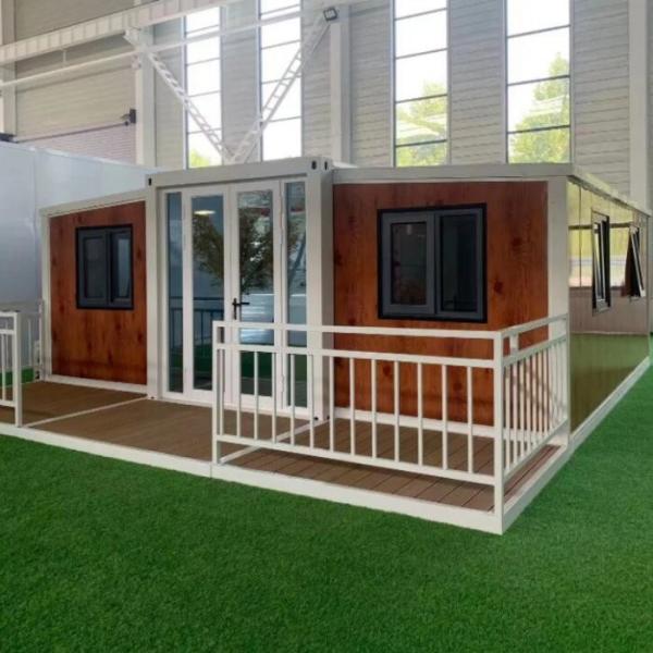 Quality Luxury Expandable Prefabricated Container House Grade A Fireproof 50mm/75mm EPS for sale