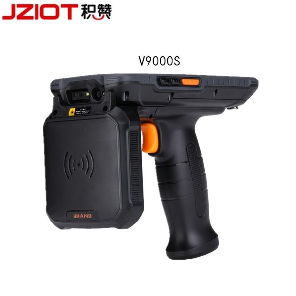 Quality 5.5 Inch Uhf Handheld Reader RFID Reader Pda With Handle Pistol Grip Android 11 for sale