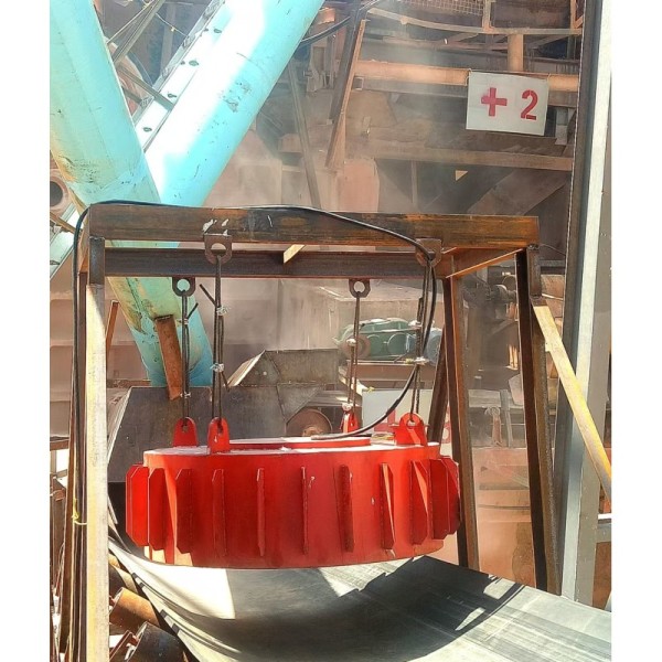 Quality Magnetic Separation Equipment Electromagnetic Iron Remover Electric Controlled for sale