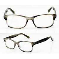 Quality Rectangle Handmade Acetate Flexible Eyeglasses Frames For Men, Ladies for sale