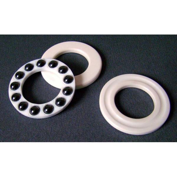 Quality Single Direction Ball 51100 Ceramic Thrust Bearing White Or Black for sale