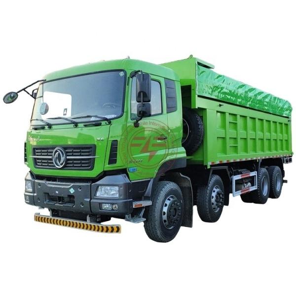 Quality U Shaped Upper Cover And Elevated Cargo Box 12 Wheel Tipper Truck For Mining for sale