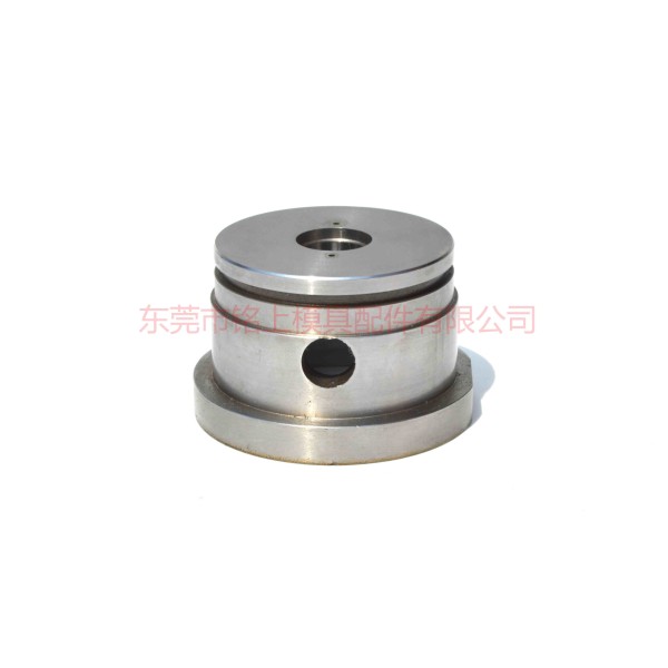 Quality SKD61 Alloy Steel CNC Turned Components with Wear Resistant Black Coating Surface Treatment for Precision Mold Core for sale