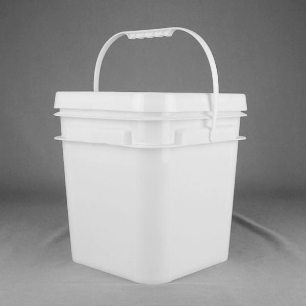 Quality 9L Square Plastic Bucket for sale