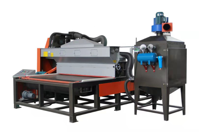 Automatic Horizontal 2000 CE Qualification Factory Price Glass Sandblasting Machine