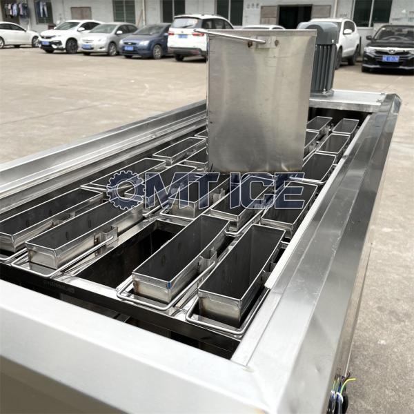 Quality Antiwear Industrial Block Ice Maker Machine Waterproof With GMCC Compressor for sale