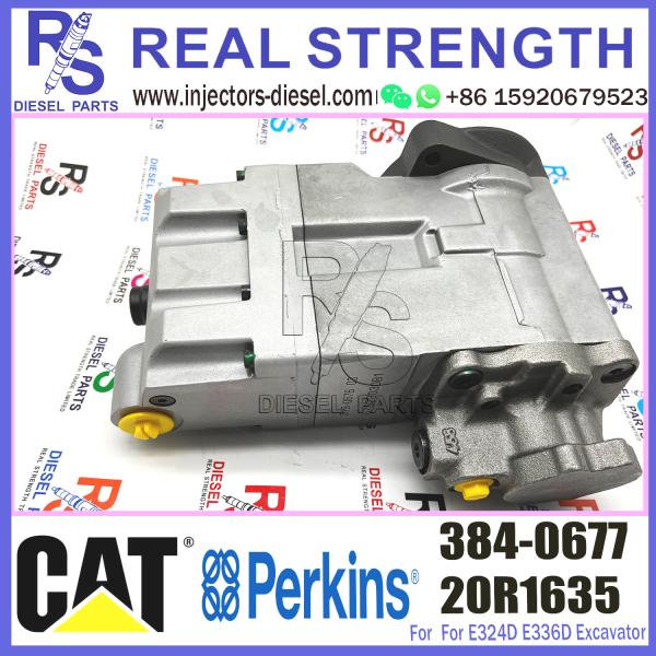 Quality 384-0677 Injector Diesel Engine Fuel Pump 3840677 For E336D Excavator for sale