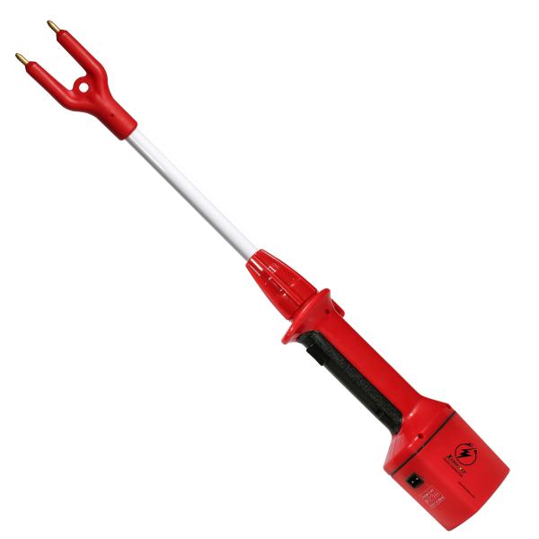 Quality Dustproof Livestock Electric Shocker / Electronic Cattle Prod With 58cm Shaft for sale
