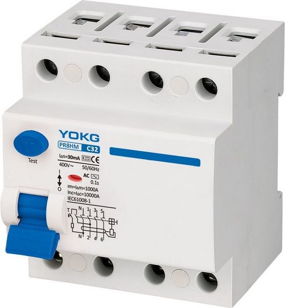 Quality Small Household Leakage Protector PR8HM 10kA RCBO Circuit Breaker for sale