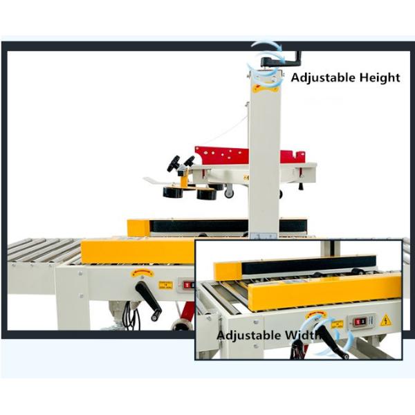 Quality FXC-5050 Auto Sealing Tape Conveyor Carton Sealer Packer Machine for Smooth for sale