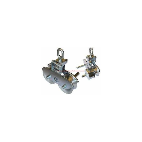 Quality Aluminum Tandem Sheave Stringing Block For Line Fittings With Customization for sale