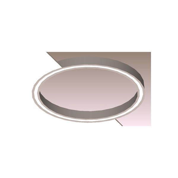 Quality 9331lm Round Linear Light 5000K-6500K Modern Linear Suspension Lighting for sale