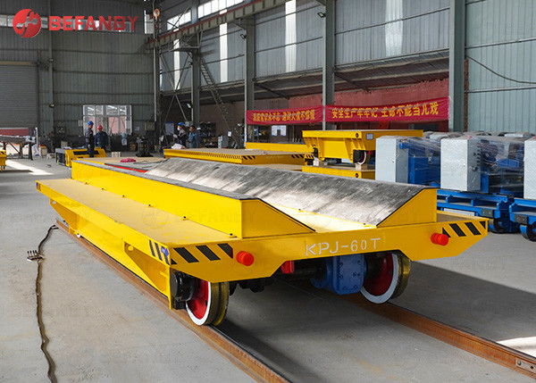 Quality Metal Factory 25t Electric Steel Coil Transfer Trolley for sale