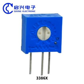 Quality 3386 Series Single Turn Potentiometer 10k Ohms Withstand Voltage 500V for sale