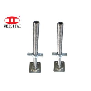 Quality ISO 32mm Steel Base Jack Solid Scaffolding U Head Adjustable for sale