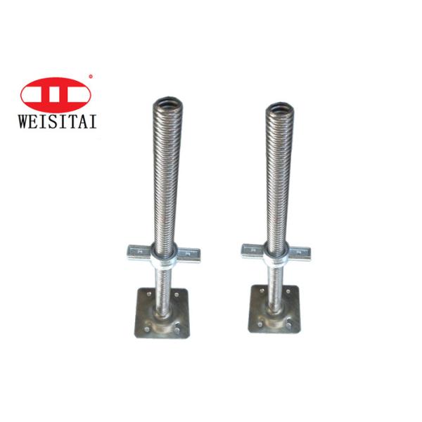 Quality ISO 32mm Steel Base Jack Solid Scaffolding U Head Adjustable for sale