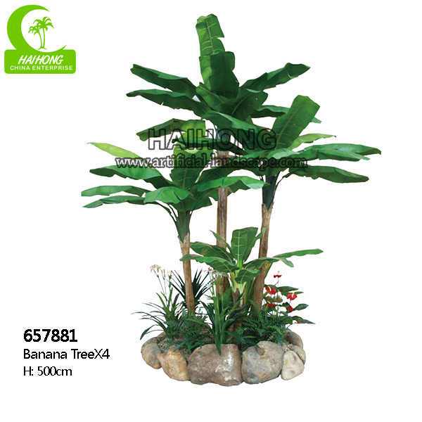 Quality Aesthetic Lifelike 500cm Large Artificial Landscape Trees For Decoration for sale