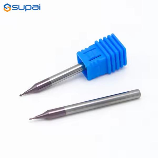 Quality TiAlN Coating Carbide End Mill For Precise Cutting Diameter 0.2-0.9mm for sale