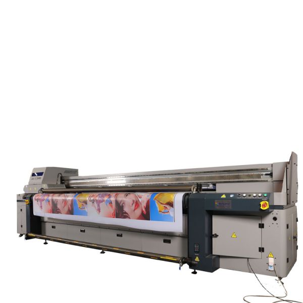 Quality 3.2m 18 print heads Large Format Hybrid UV Printer Roll to Roll All-in-one Inkjet Printer for sale