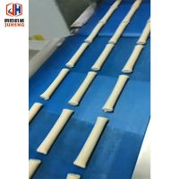 Quality Long Strip High Yield Puff Pastry Production Line Bread Stick Machine for sale