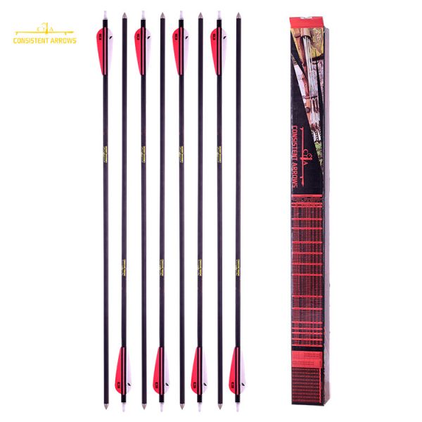 Quality (ID .386”/9.8MM) 27/64”Largest Diameter Target spine 250/300/350 straightness.003-.001” 3d and indoor las veags Arrows for sale
