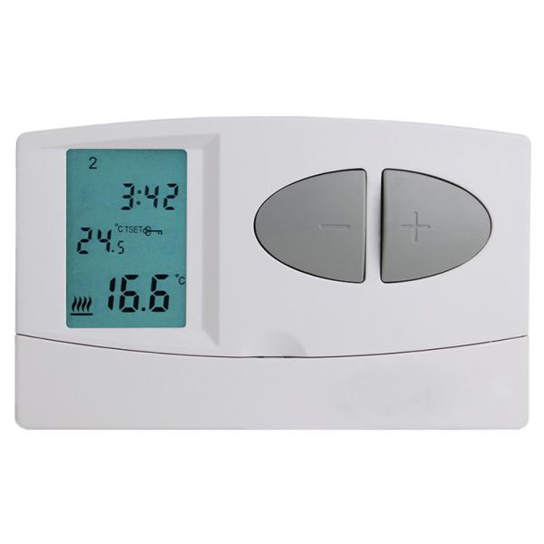 Quality Heat Only Digital Programmable Thermostat With Heat Pump And Large Screen for sale